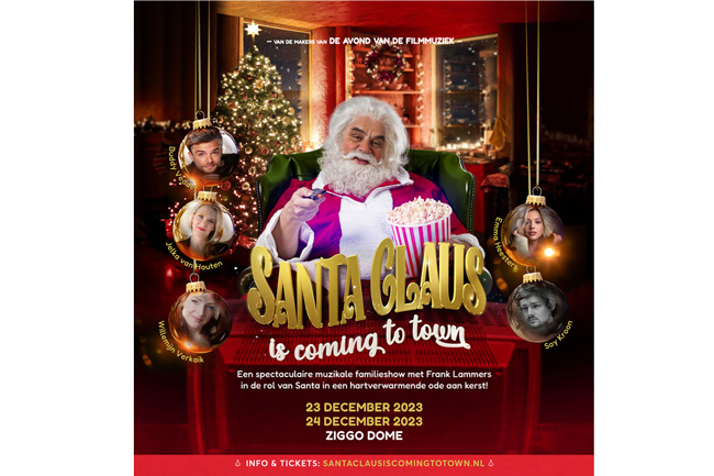 Roxeanne Hazes in kerstshow Santa Claus is Coming to Town - Musical Vibes