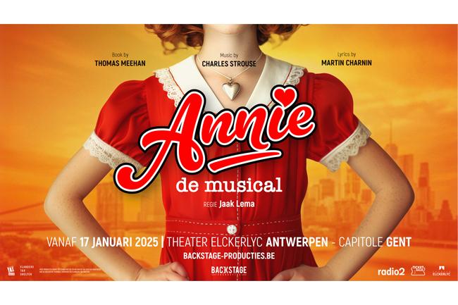 Backstage Producties onthult eerste grote naam in ANNIE - DE MUSICAL ...