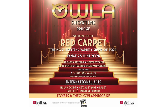 Owla Brugge rolt rode loper uit voor gloednieuwe editie ...