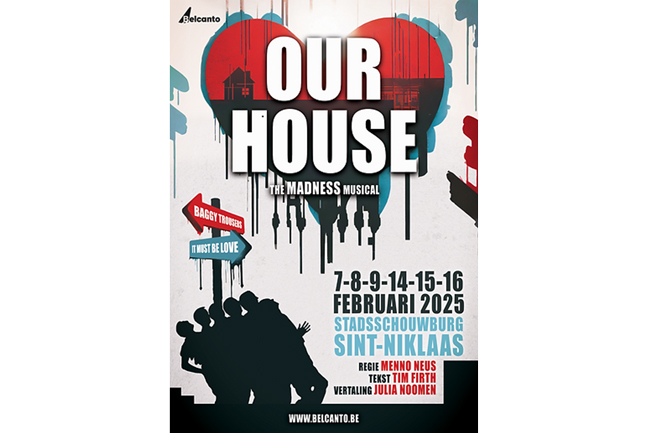 Extra audities voor Belcanto's Our House - Musical Vibes