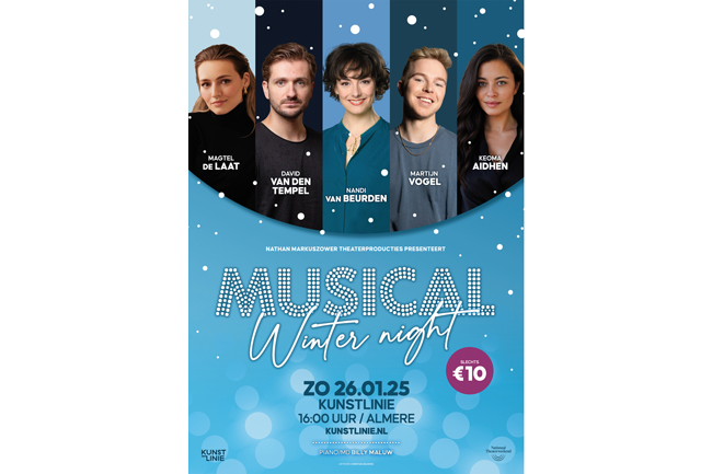 Musical Winter Night in Kunstlinie Almere - Musical Vibes