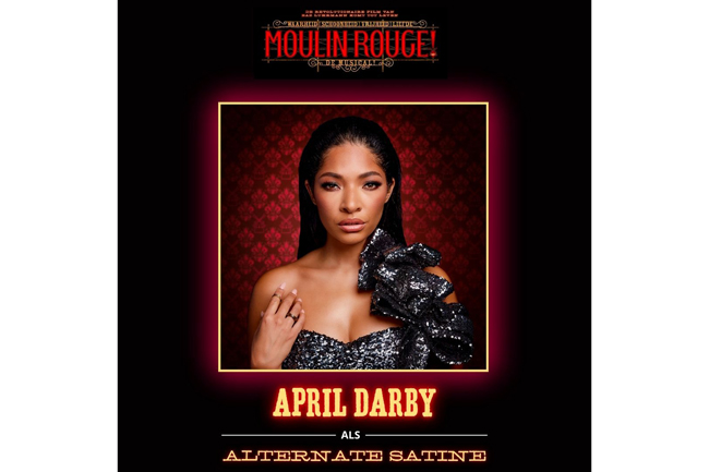 April Darby vanaf dit najaar te zien als Satine in Moulin Rouge ...
