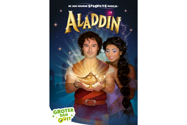 Van Hoorne Studios kondigt Aladdin aan als nieuwe sprookjesmusical ...